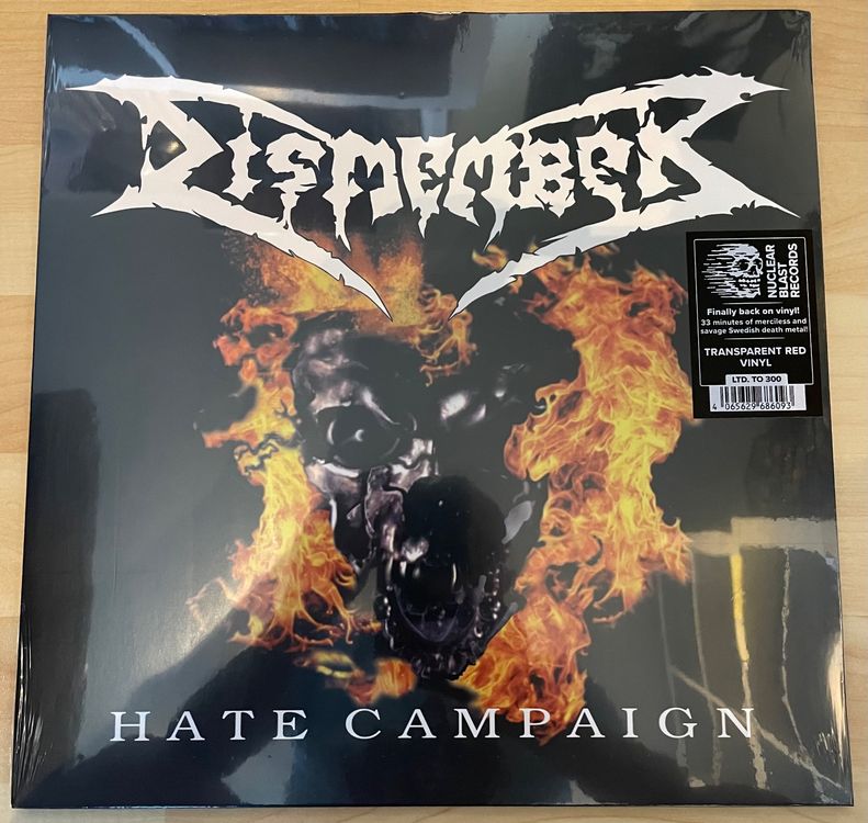 Dismember Death Metal Vinyl Lt 300 Band Only (Gebraucht) in Tegerfelden ...