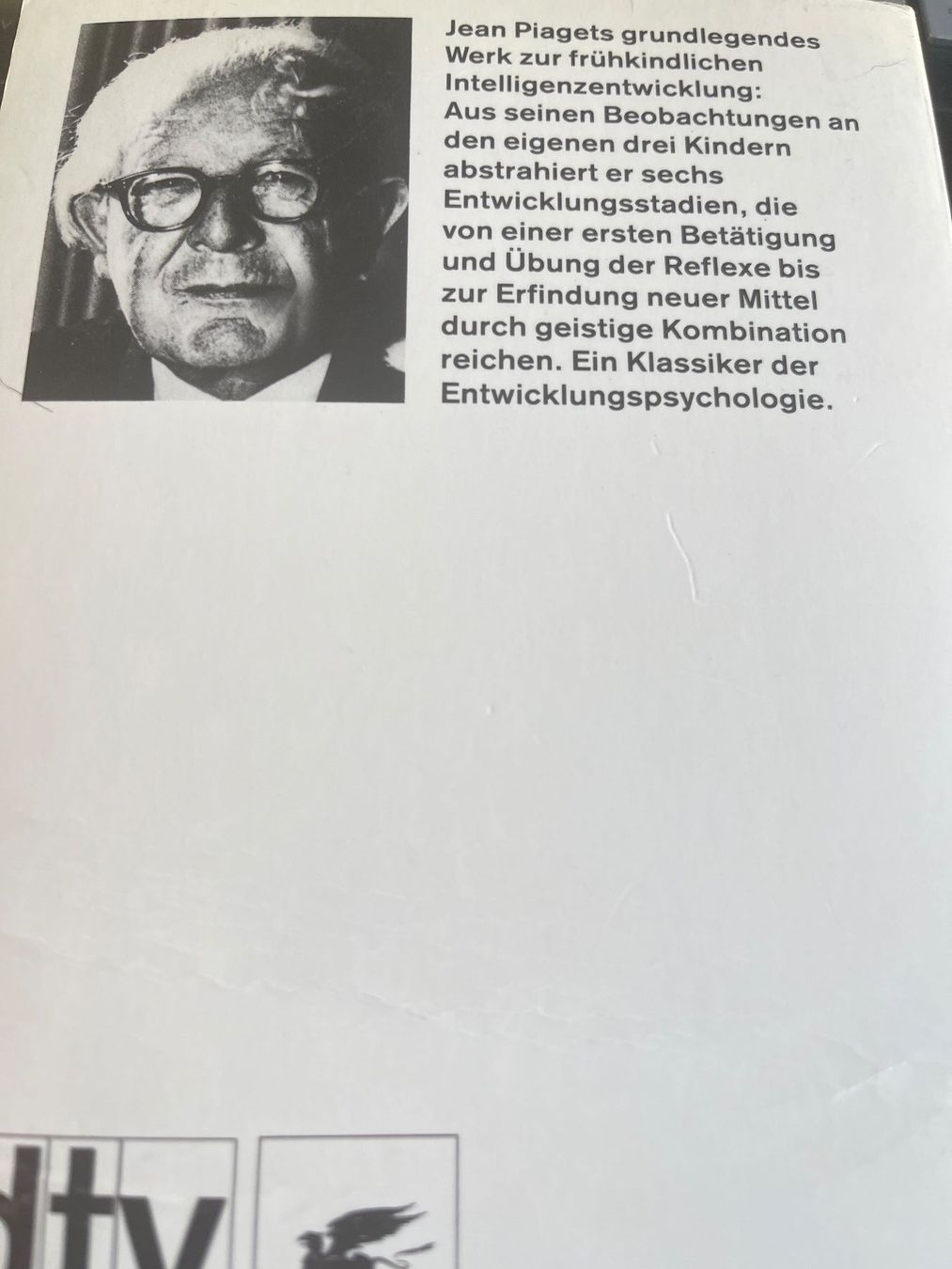 Jean Piaget: Das Erwachen der Intelligenz beim Kinder (7) (Gebraucht ...