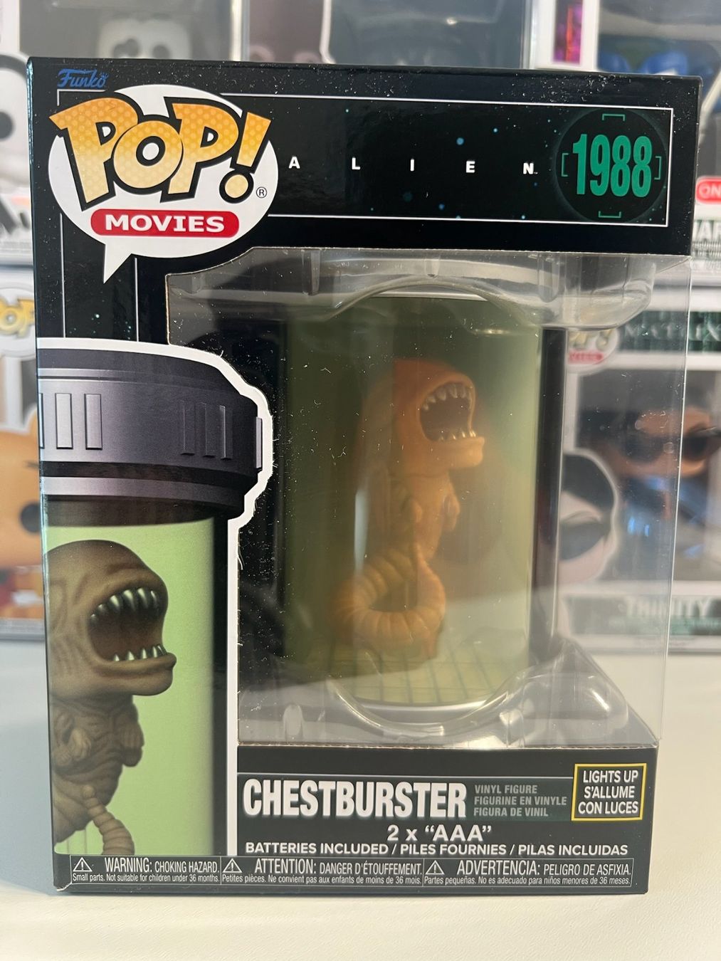 Funko POP! Premium Movies Alien - Chestburster (With Lights) (Neu und ...