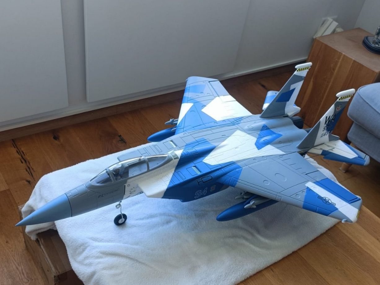 Model Flugzeug E-flite F-15 Eagle - komplettes Set (Gebraucht) in ...