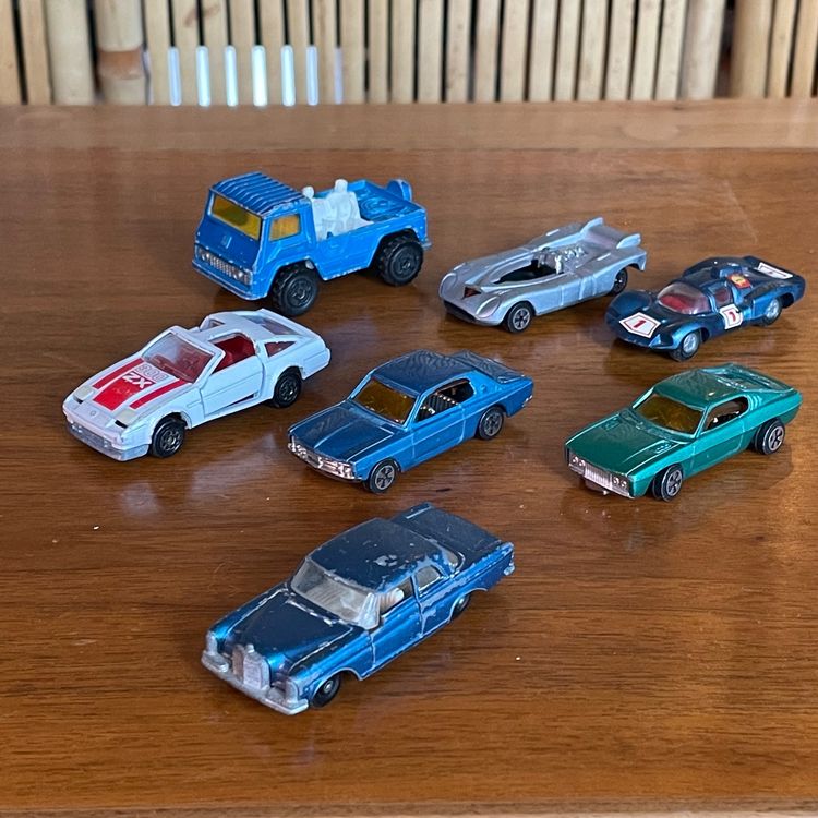 Div. Modellautos: Nissan, Toyota, Simca, Chaparral, Merzedes (Gebraucht ...