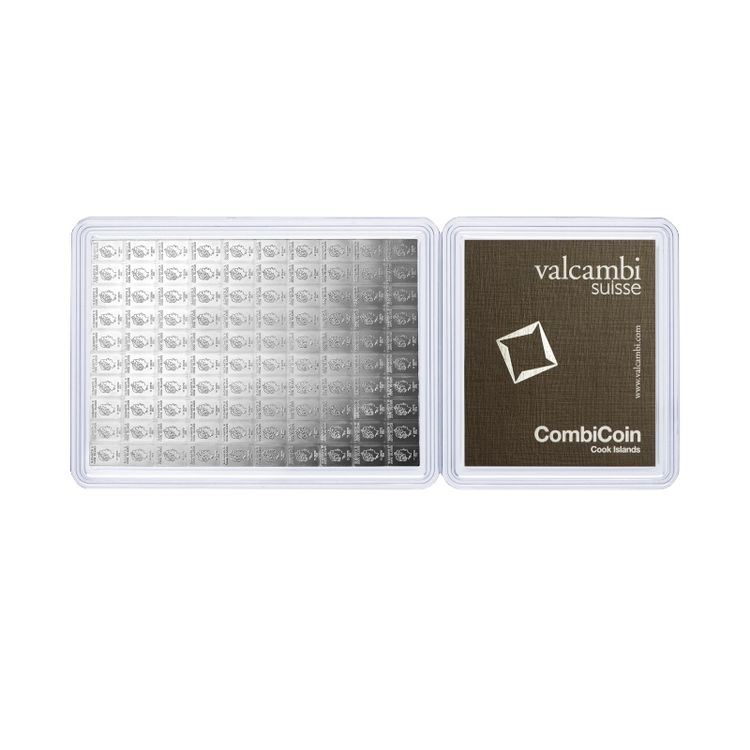 Silber Valcambi 100 x 1 Gramm Silber CombiBar, original (Neu und ...