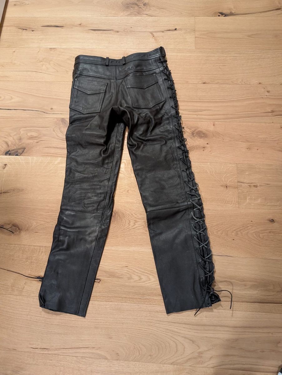 Lederhose für einen Mann echt Leder Gr. 54 (Neu (gemäss Beschreibung ...