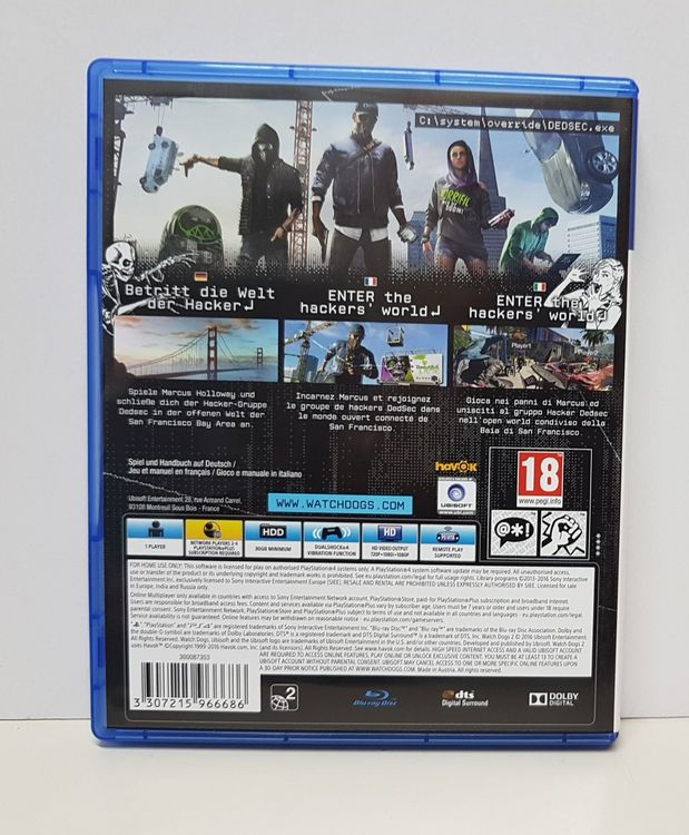 Watch Dogs 2 Betritt die Welt der Hacker (Gebraucht) in Schüpfheim für ...