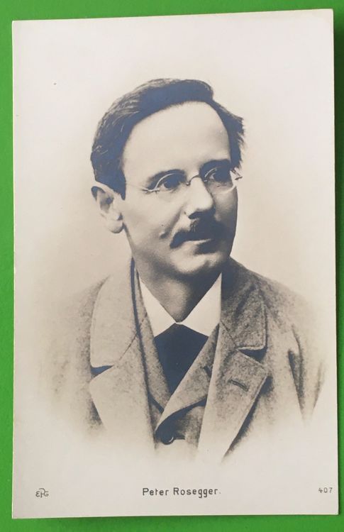 Alte AK Peter Rosegger, österr.Schriftsteller und Poet | Kaufen auf Ricardo