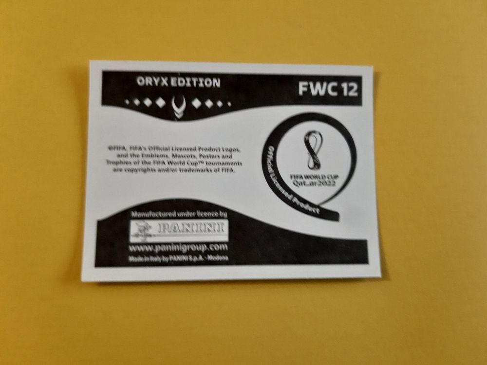 WM 2022 in Qatar FWC Nr. 12 Khalifa International Stadium (Neu (gemäss ...