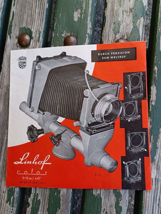 Alter Prospekt / Kamera Linhof Color - West Germany | Kaufen auf Ricardo