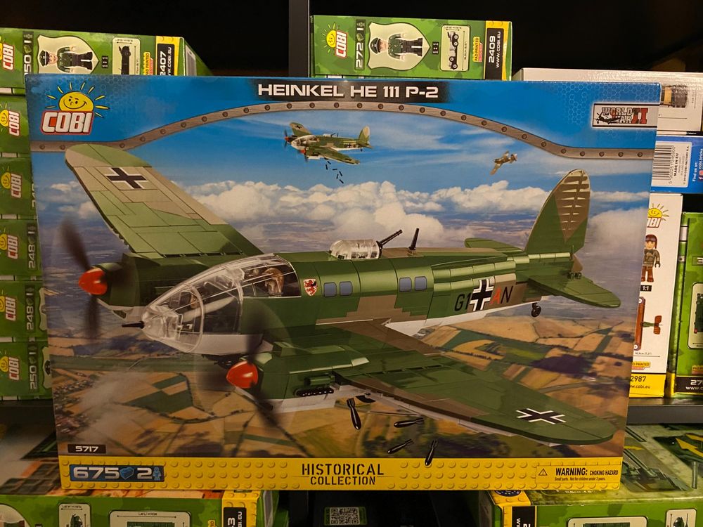Cobi 5717 - Heinkel He 111 P-2 (NEU) (Neu und originalverpackt) in St ...