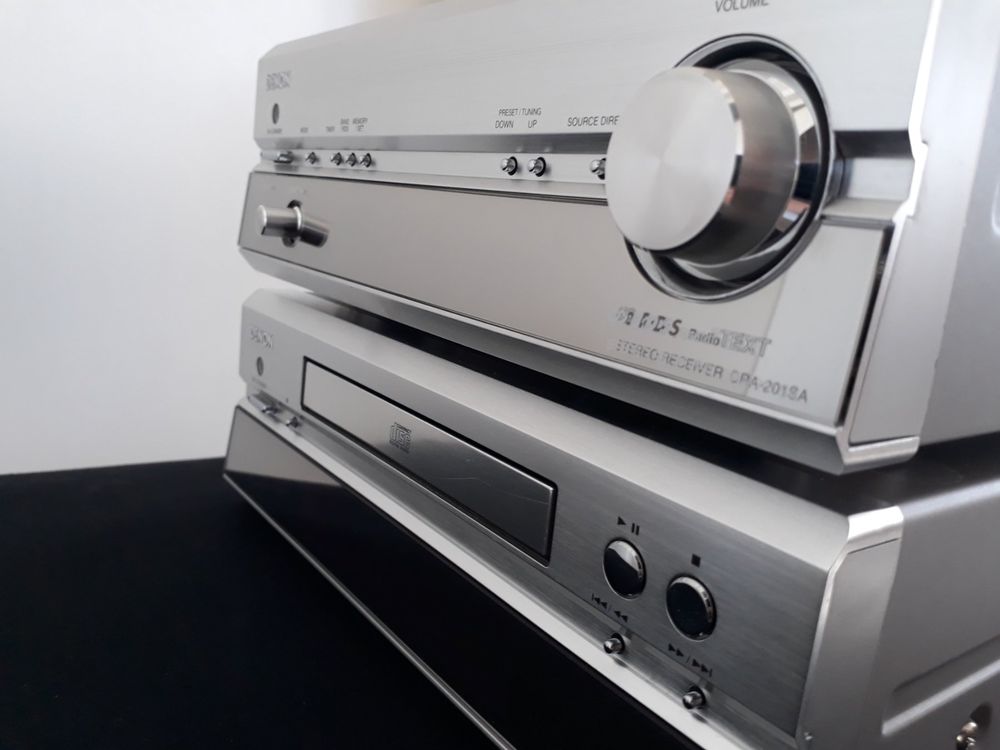 Denon DRA 201 / DCD 201 Receiver und CD Spieler mit Fernbed (Gebraucht ...