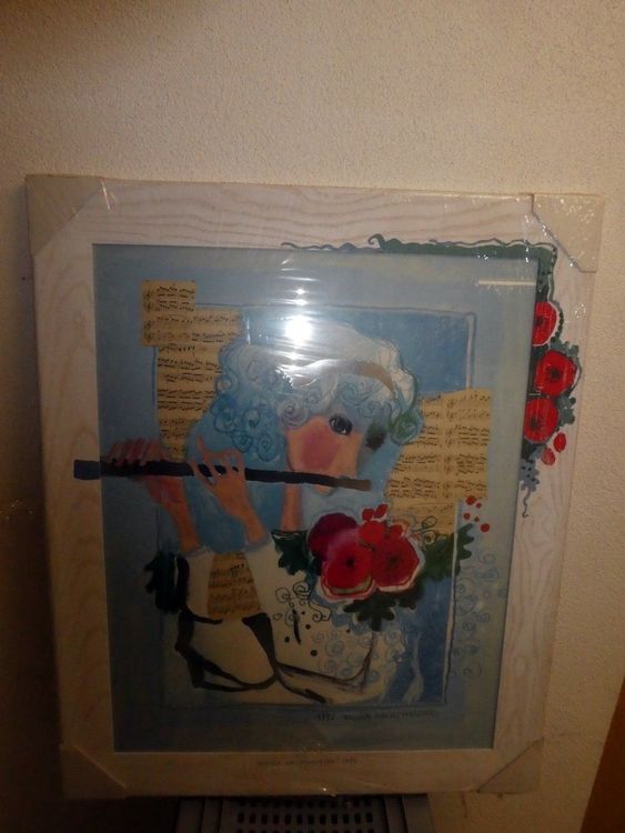 ROSINA WACHTMEISTER 1995 EINGERAHMT-GLAS 85 x 70.2 cm. (Gebraucht) in Spreitenbach für CHF 19 ...