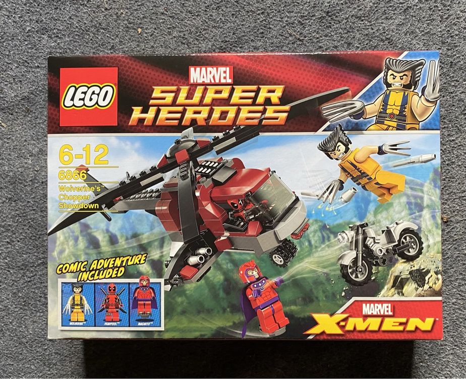 LEGO 6866 Wolverine's Chopper Showdown (Neu und originalverpackt) in ...