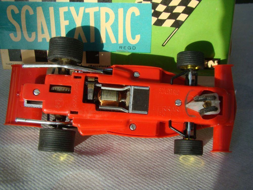 Scalextric Ferrari 312 B3 Regazzoni sehr selten mit Box rar (Gebraucht ...