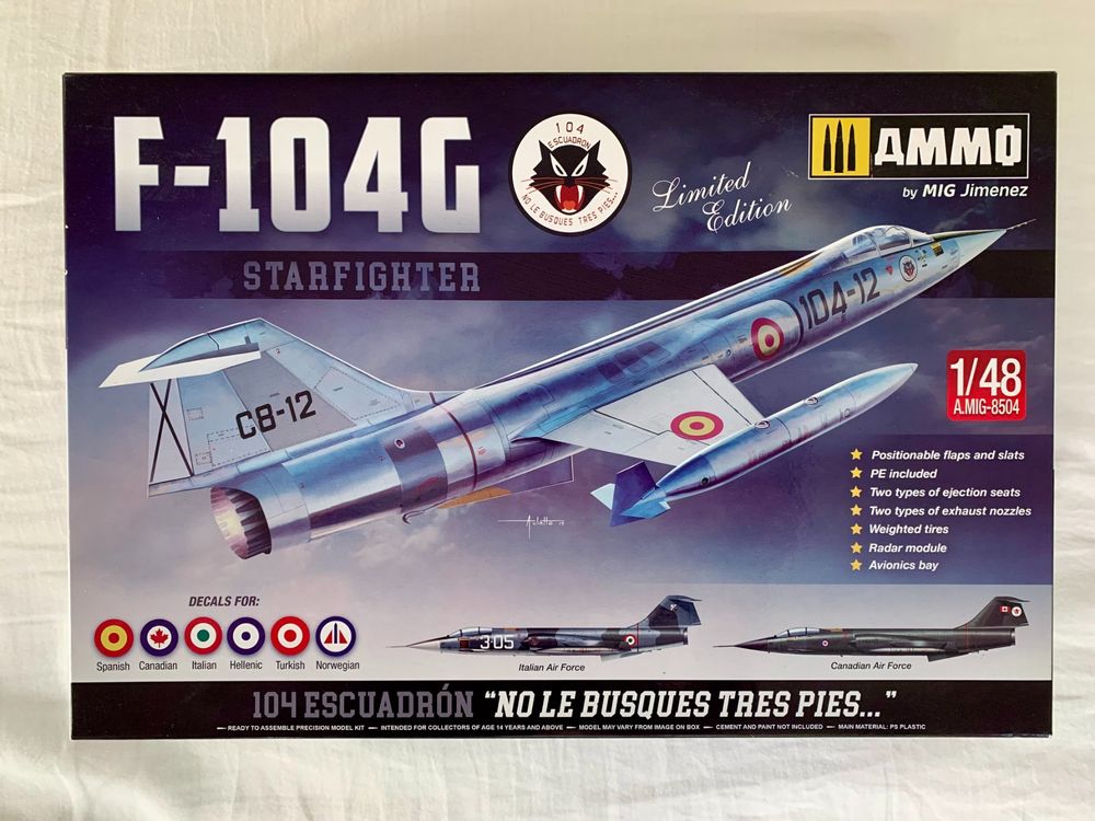 Ammo 1/48 F-104G Starfighter Limited Edition | Kaufen auf Ricardo