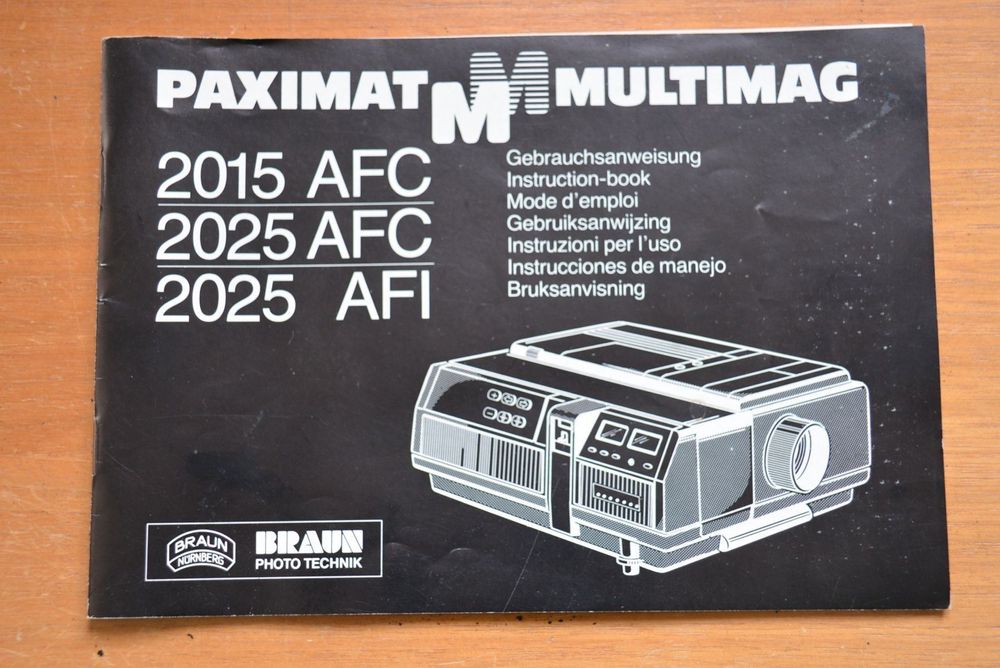 Dia Projektor Paximat Multimag 2025 AFC (Gebraucht) in Oetwil am See ...