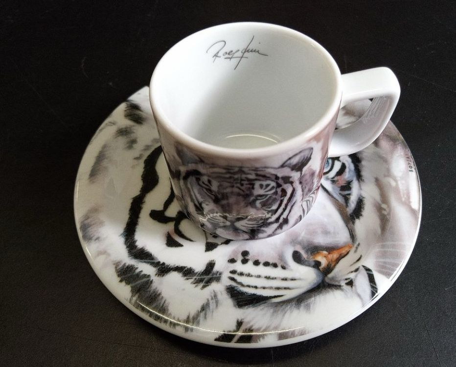 Rolf Knie BOPLA Mokka Tasse mit Unterteller -Tiger Spezial (Gebraucht) in Recherswil für CHF 15 ...