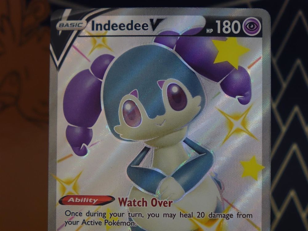 Pokemon Indeedee V SV114/SV122 (Neu (gemäss Beschreibung)) in Lenzburg ...