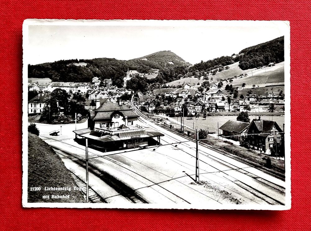 Lichtensteig - Dorfansicht - Bahnhof - Eisenbahn (Gebraucht) in Rothrist für CHF 12 – mit ...