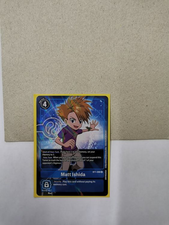 Digimon/Yamato Ishida (Parallel Rare) BT1-086 | Kaufen auf Ricardo