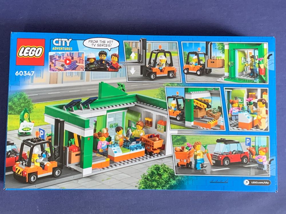 Lego City Set-Nr. 60347 Supermarkt, Einkaufsladen NEUWARE | Kaufen auf ...