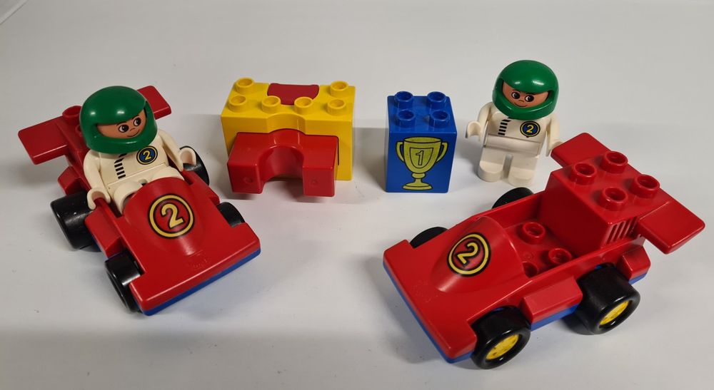 Lego Duplo Rennwagen mit Katapult Set 2607 (Gebraucht) in frutigen für ...