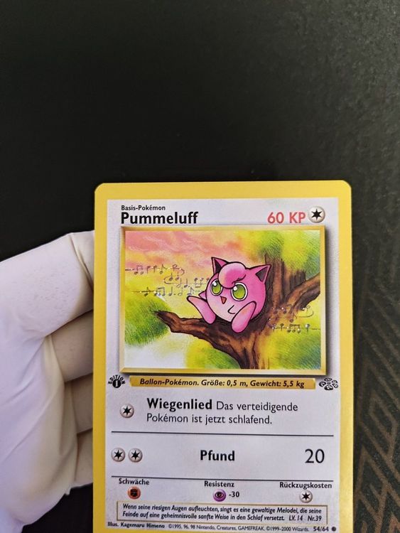 Pummeluff 1. Edition Pokemon Karte (Gebraucht) in Killwangen für CHF 3 ...