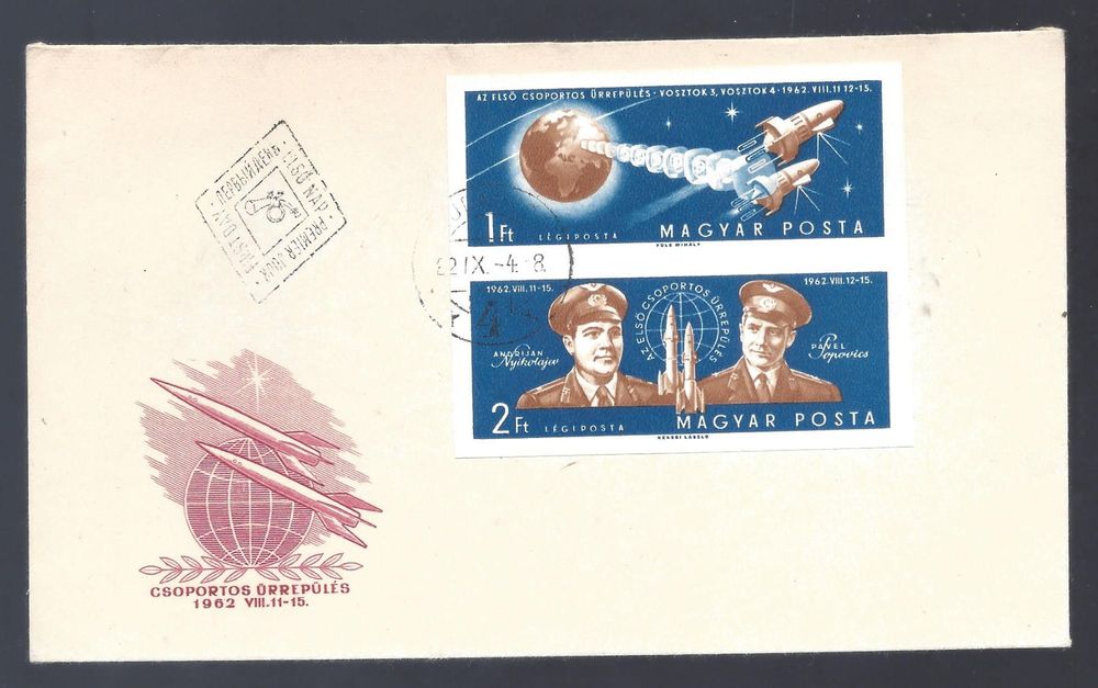 Raketenpost Brief Magyar Posta ungezähnt 1962 (Gebraucht) in Les ...