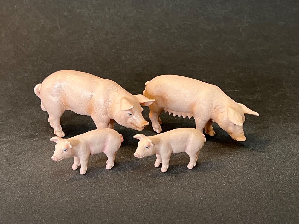 Schleich Schwein Schweine Ferkel Familie (Gebraucht) in für CHF 24 ...