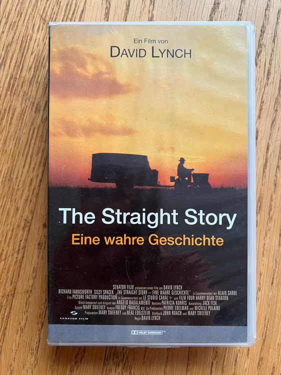 VHS Deutsch A Straight Story David Lynch (1999) (Gebraucht) in ...