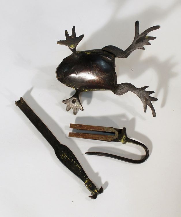 3 Vorhängeschlösser Metall Fisch Krabbe Frosch (Gebraucht) in Zürich ...