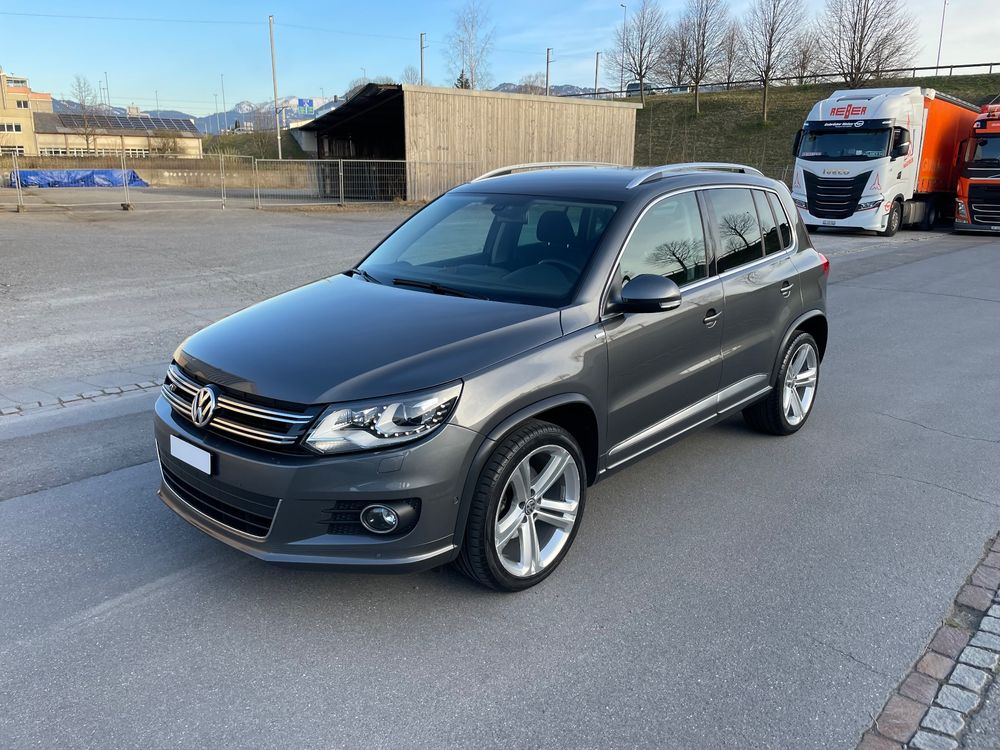 VW Tiguan R-Line 4 Motion 2.0 TDi DSG 177 PS 19 Zoll CUP (Gebraucht) in ...