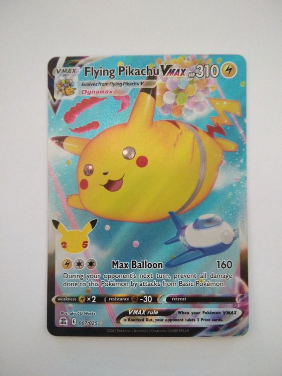 Flying Pikachu Vmax (007/025) EN | Kaufen auf Ricardo