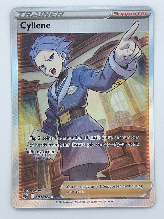 Cyllene 183/189 Full Art Ultra Rare Pokémon Astral Radiance (Neu ...