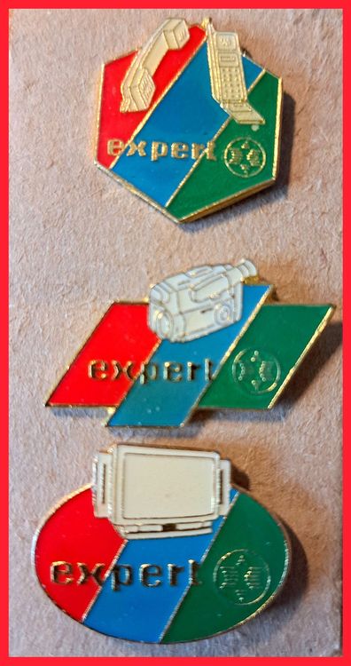 3 Pin's Groupe Expert (HIFI) | Kaufen auf Ricardo