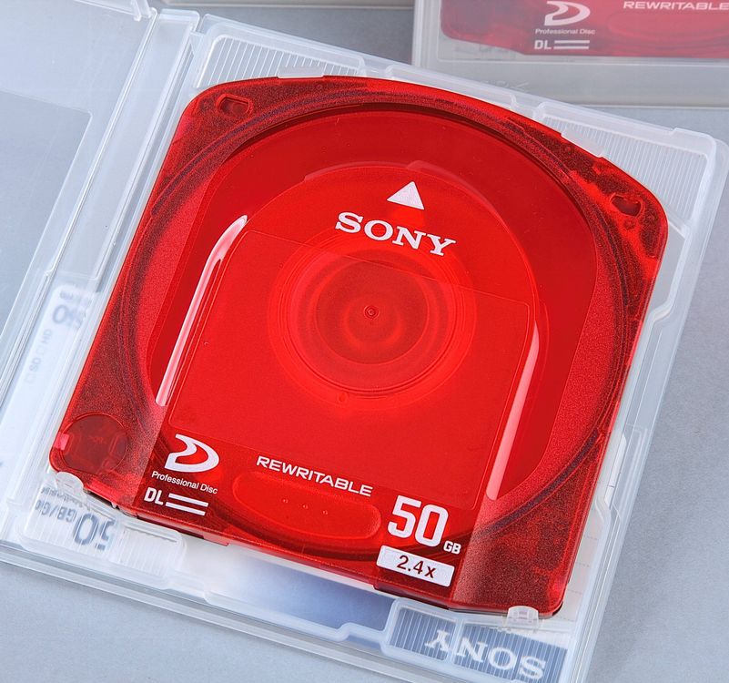 5 Sony XDCAM Professional Optical Discs 50 GB (Gebraucht) in Engelburg ...