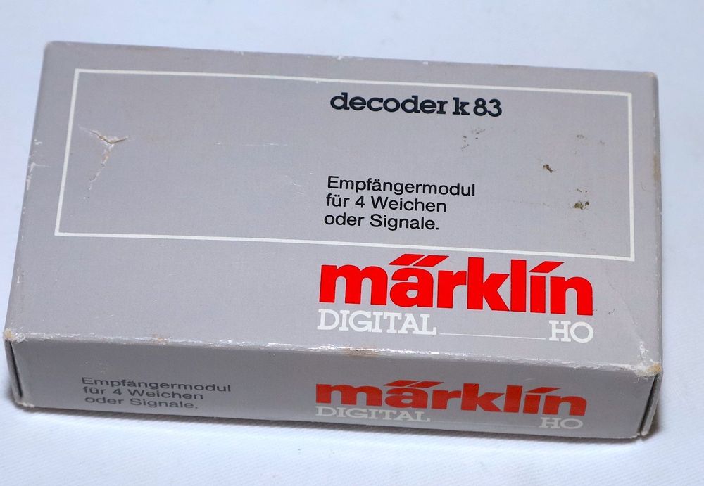 Märklin 6083 DIGITAL DECODER k83 (Neu und originalverpackt) in Ipsach ...