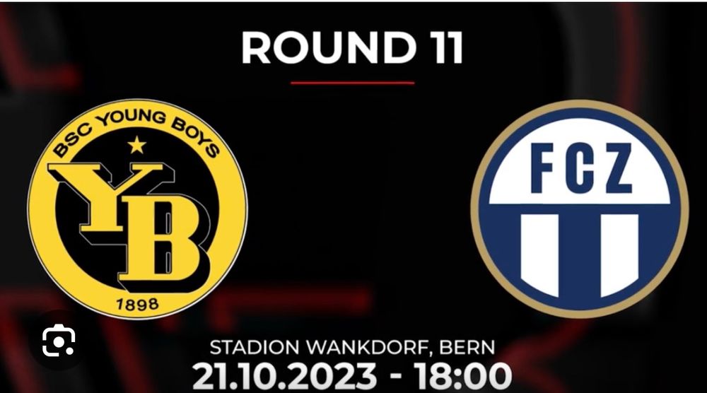 BSC YB : FC Zürich HEUTE ABEND im ausverkauften Wankdorf | Kaufen auf ...