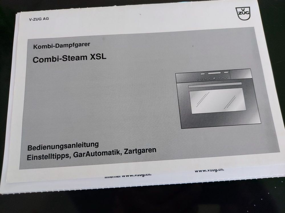 V Zug Combair XSL + Combi Steam XSL (Gebraucht) in Schlierbach für CHF ...