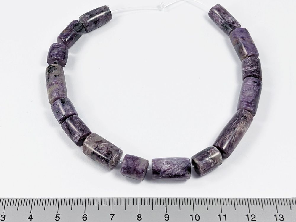 Charoit Zylinder Perlen 8 bis 20mm, 15Stk. (Neu und originalverpackt) in Meilen für CHF 22 – mit ...