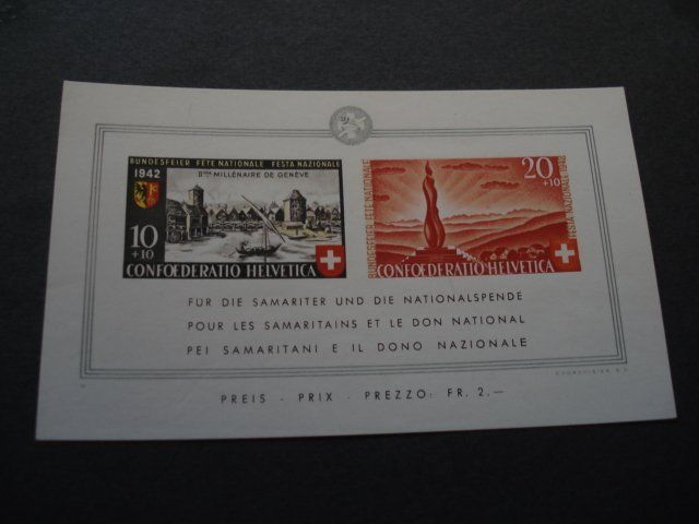 Block Pro Patria 1942 ** | Kaufen auf Ricardo