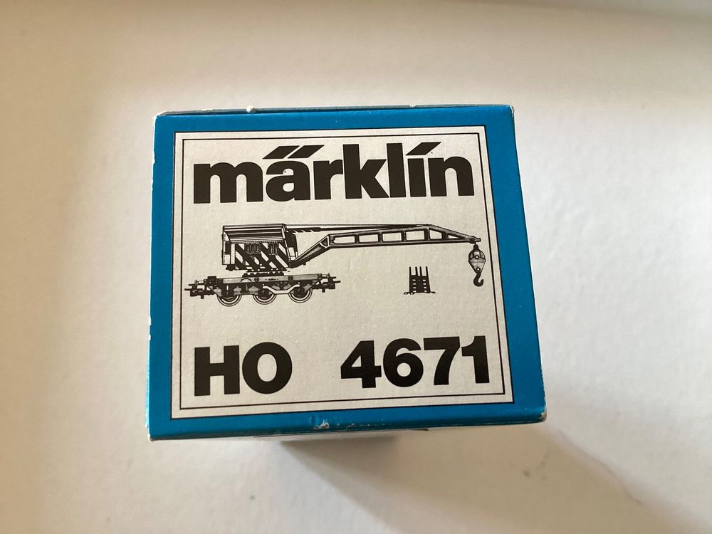 Märklin 4671, Kranwagen der DB. Epoche III (Neu (gemäss Beschreibung ...