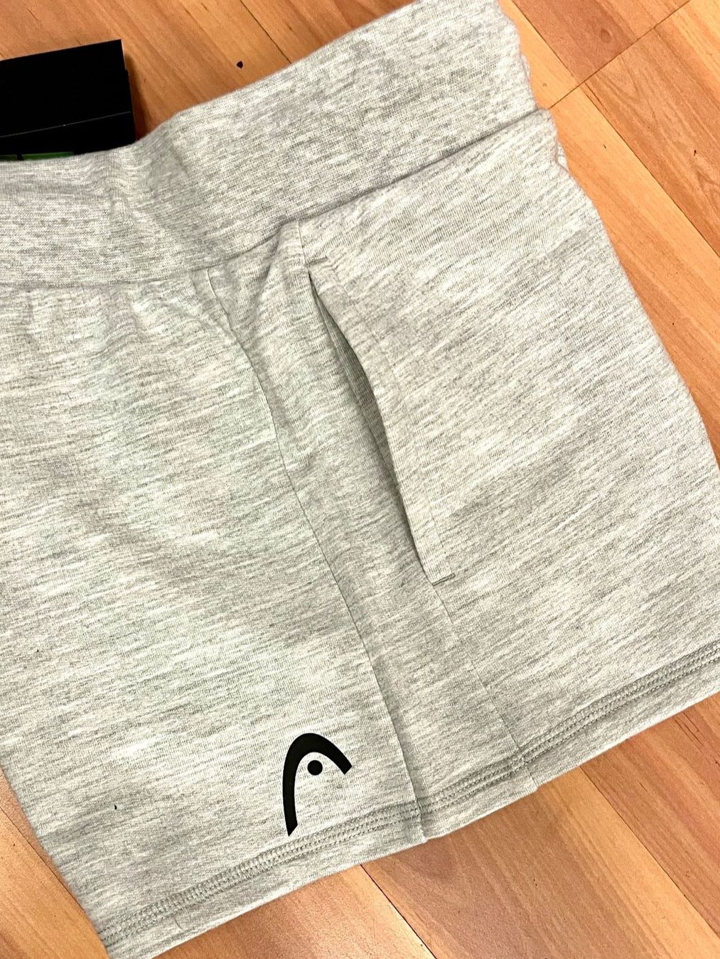 HEAD Sweat Tennis-/Freizeitshorts, GrXS 34/36, grey mélange (Neu und ...