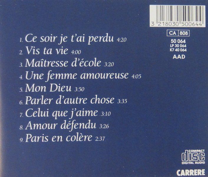 Mireille Mathieu - Ce soir je t'ai perdu (Gebraucht) in Grüningen für ...