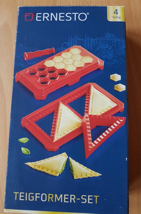 TEIGFORMER-SET 4-TEILIG / TEIGTASCHEN (NEU) ERNESTO (Neu und ...