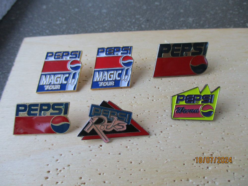 Pepsi Cola Lot Sammlung Pin (Neu (gemäss Beschreibung)) in Felsberg für CHF 3.4 – mit Lieferung ...