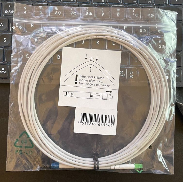 Câble fibre optique 1 Gbit/s (Neu und originalverpackt) in Semsales für ...