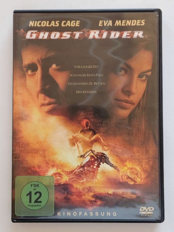 DVD Ghost Rider mit Nicolas Cage / #WT18 (Gebraucht) in Oberdorf BL für CHF 1.9 – mit Lieferung ...