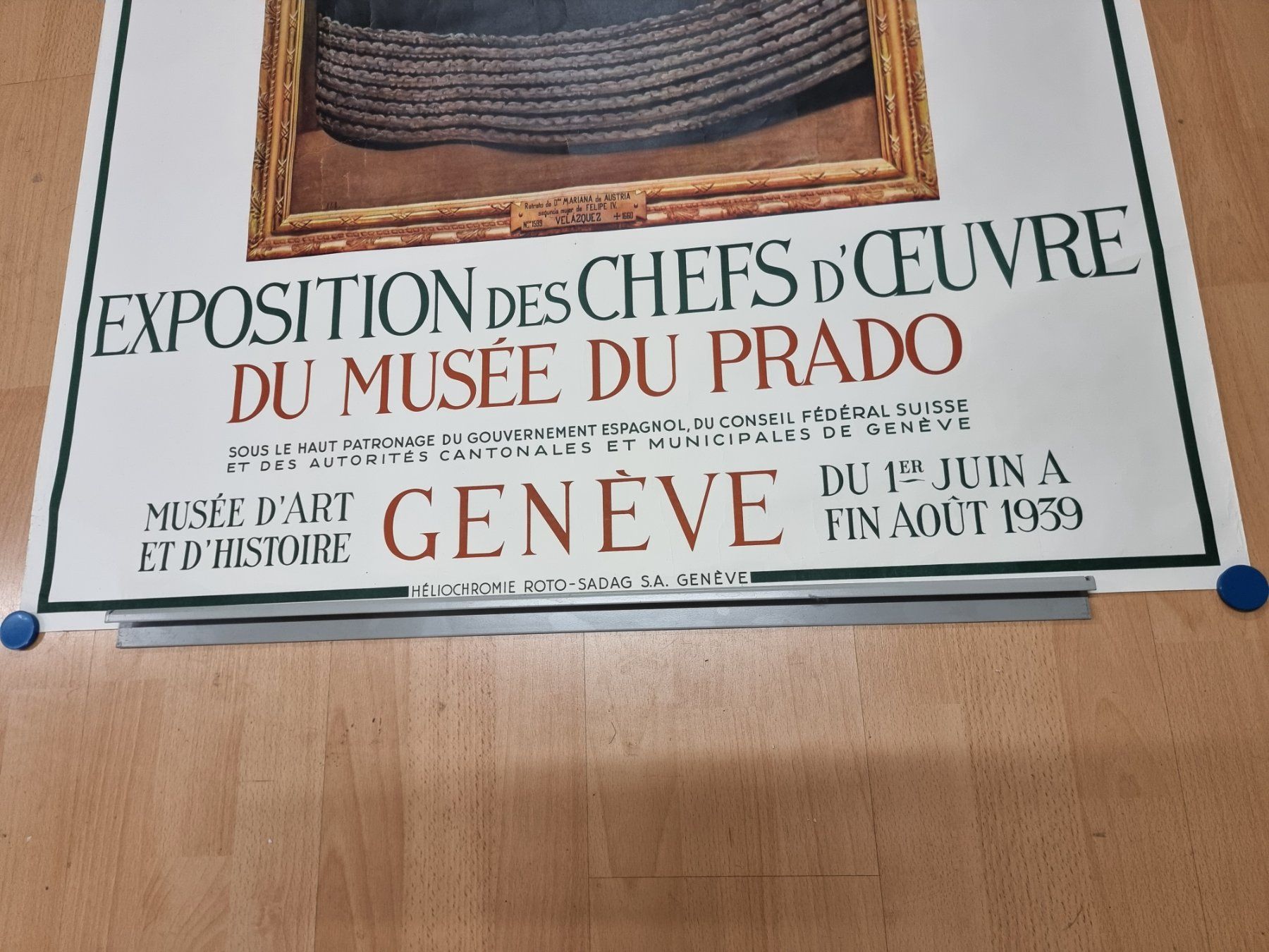 Affiche Musée du Prado Genève 1939, RARE! Collection (Gebraucht) in ...
