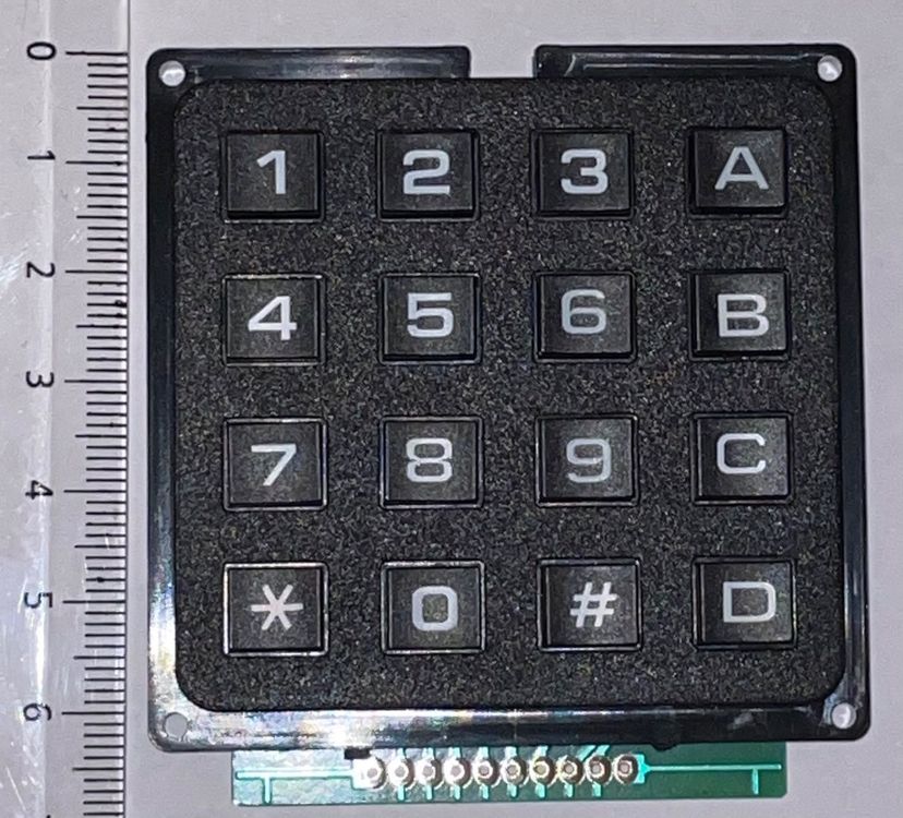 Keypad Matrice 4x4 16 Keys Clavier Numpad Arduino Pi Kaufen Auf Ricardo