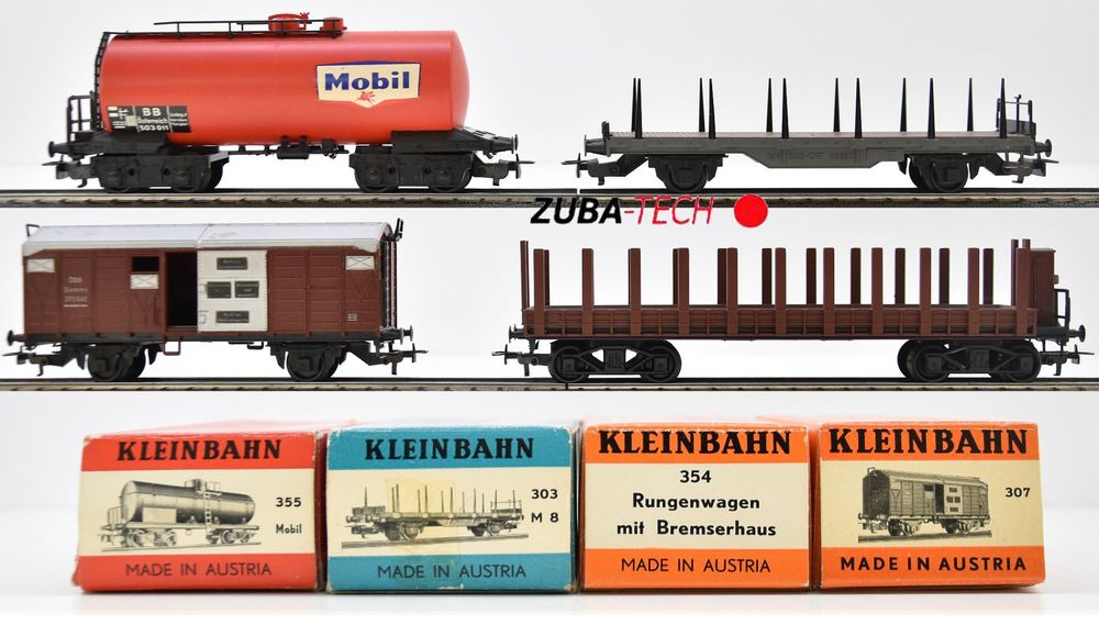 Kleinbahn 4x Güterwagen H0 GS mit OVP (Gebraucht) in St. Gallen für CHF ...