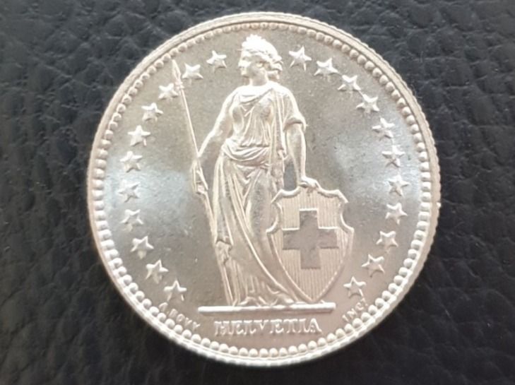 2 Franken 1939 unz-stgl. Silber | Kaufen auf Ricardo